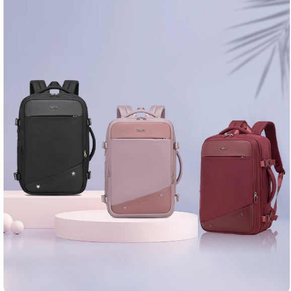 Chantria Violetz Women Laptop Backpack Big Capacity Business Travel La ...