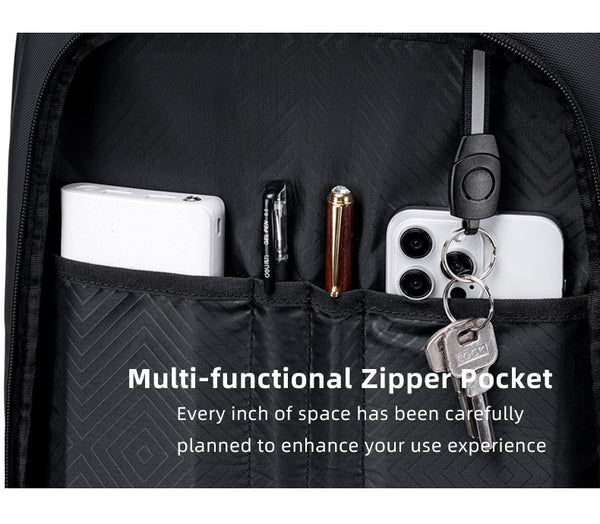 Golden Wolf Rykerz Ultra Light Travel Multicompartment Business Studen ...